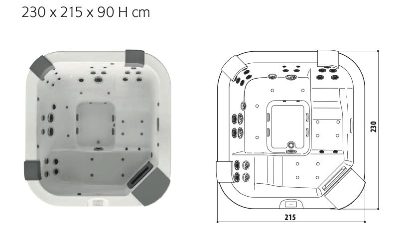 Jacuzzi, Santorini Hot tub | Bertani