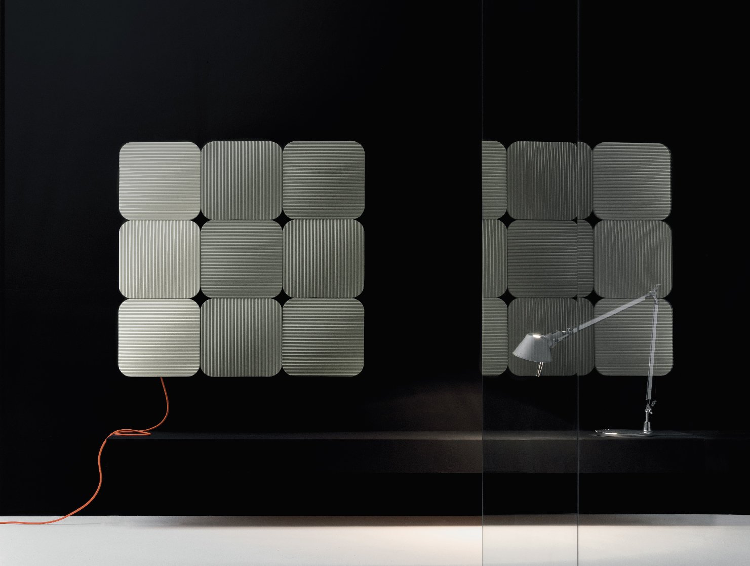 Antrax, Lana Designer electric radiator 99x33 cm | Bertani