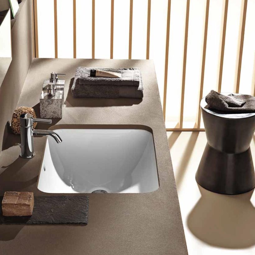 Geberit, VariForm Countertop basin L 53 cm | Bertani