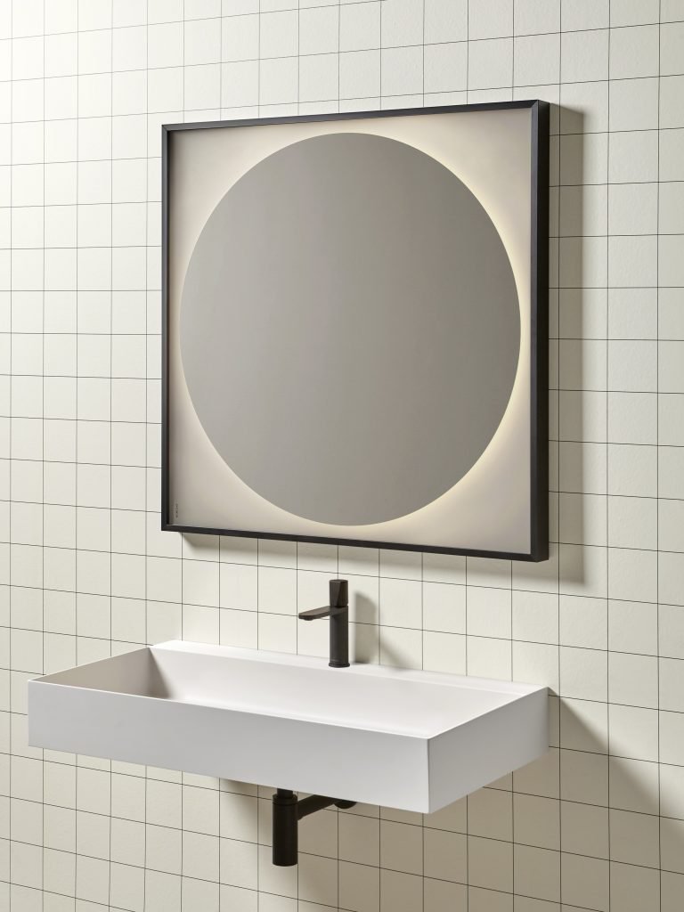 antoniolupi, Moon Mirror w/light | Bertani